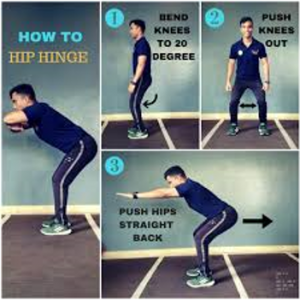 hip hinge exercise - Back in Action